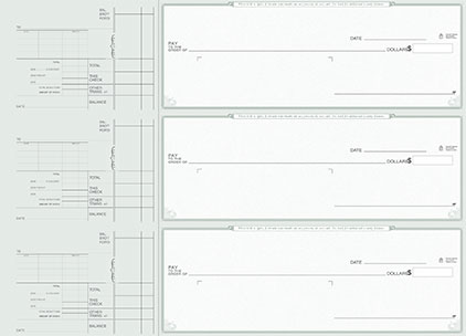 ValuePack ® Three-To-A-Page General Purpose WI Checks 1