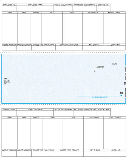 Laser 235 Payroll Check 50 Qty 1