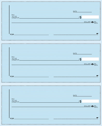 Three-To-A-Page MS Checks 1