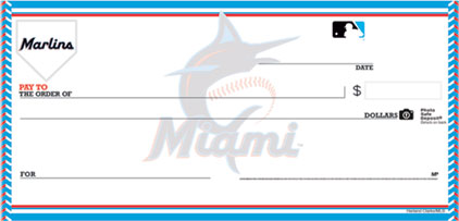 Miami Marlins™, by Harland Clarke