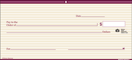 Maroon Sheffield®, by Harland Clarke